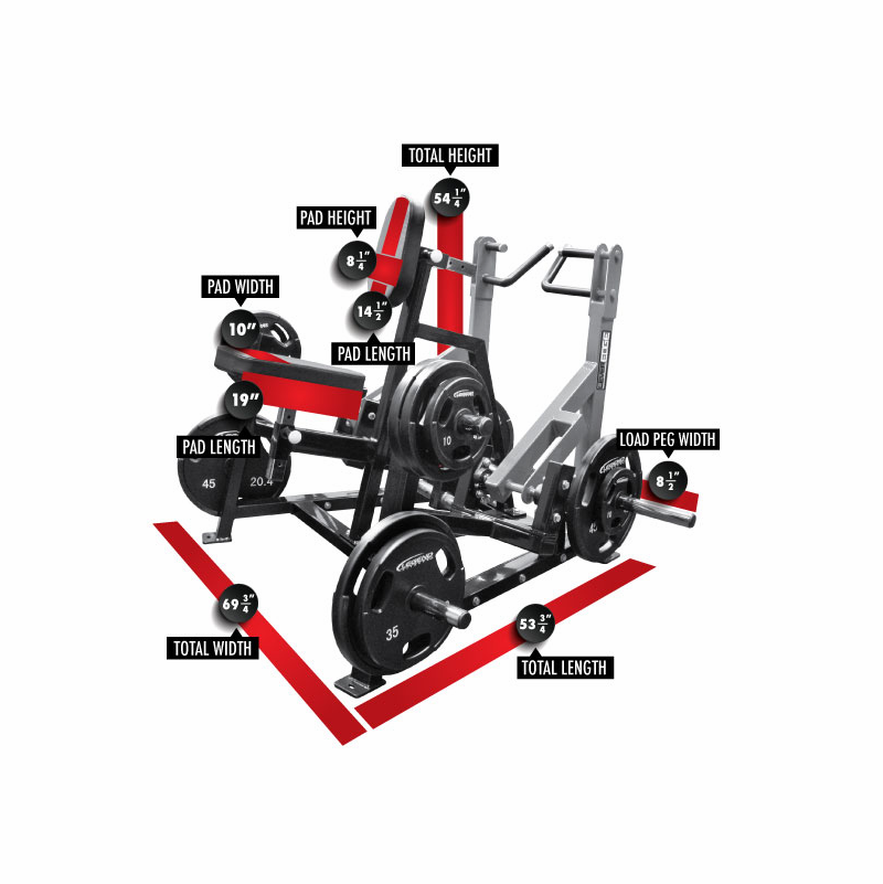 Legend Fitness Unilateral Diverging Seated Row 6004