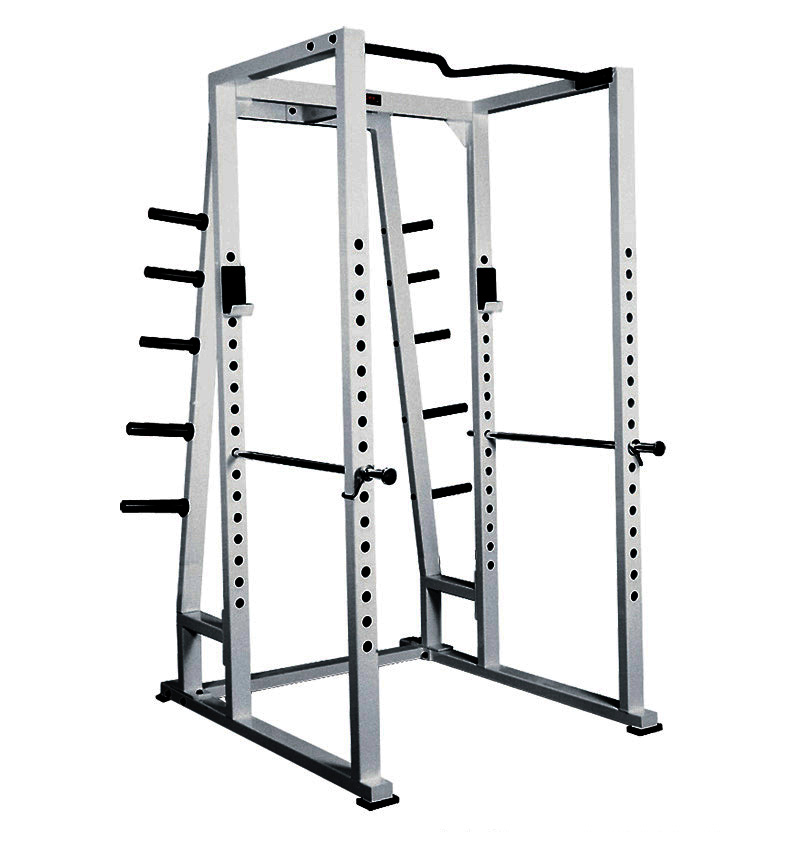 York Power Rack With Weight Storage