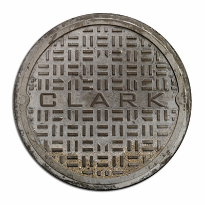 Personalized Manhole Cover Doormat - Personalized Doormats