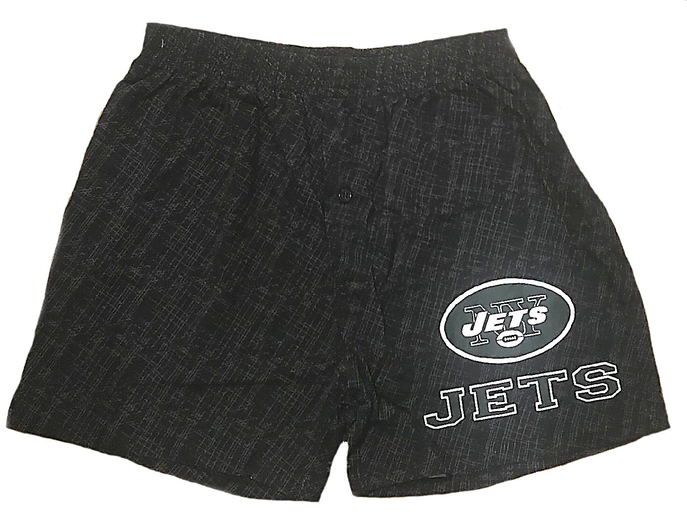 New York Jets Mens Black Oversized Showdown Boxer Shorts | View All New ...
