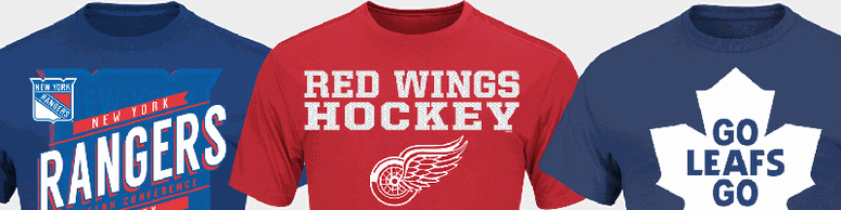 NHL Shirts, Short Sleeve T Shirt | NHL by Style