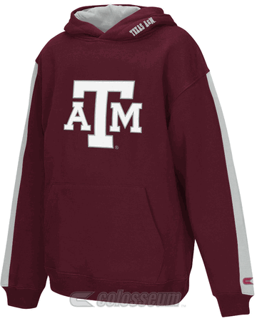 Texas A&M Aggies Youth Rally Hoodie Sweatshirt by Colosseum | Texas A&M ...