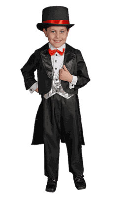 Kids Magician Tuxedo Costume, Magician Costumes