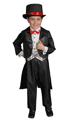 Kids Magician Tuxedo Costume, Magician Costumes