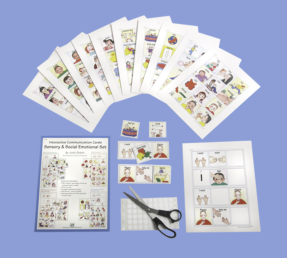 Greenhouse Publications Sensory & Social Emotional Card Set