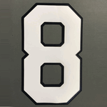 iStitch Tackle Twill Numbers | No Sew Twill Numbers | Iron On