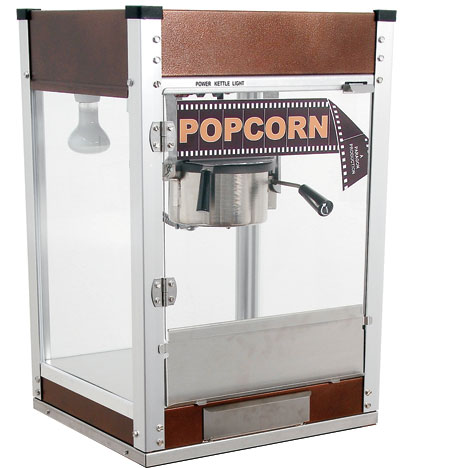 Cineplex 4oz Antique Copper Popcorn Machine