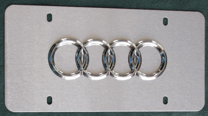 Audi Logo License Plate