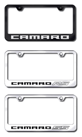Chevrolet Camaro License Plate Frames