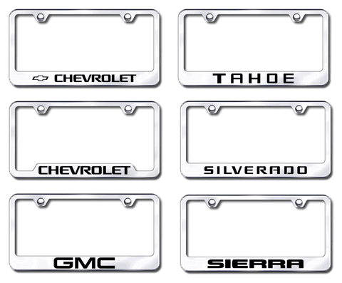 Chevy / GMC Truck License Plate Frames