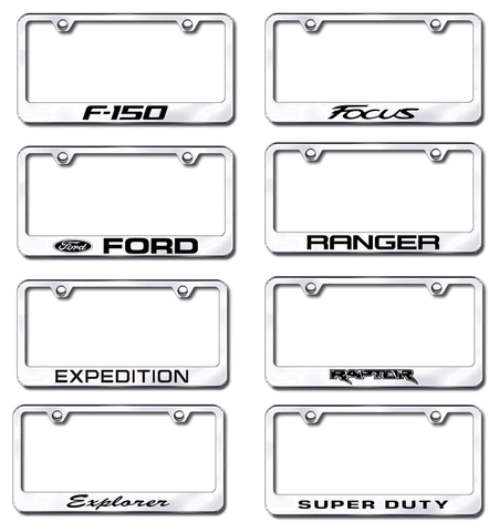Ford License Plate Frames