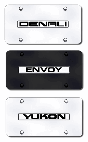 GMC Name-badge License Plate