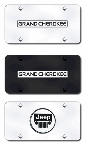 Grand Cherokee License Plate