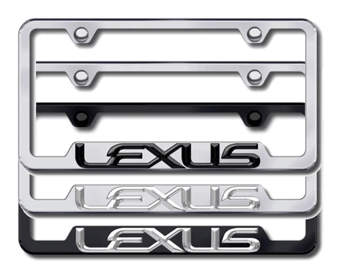 Lexus License Plate Frame 3D