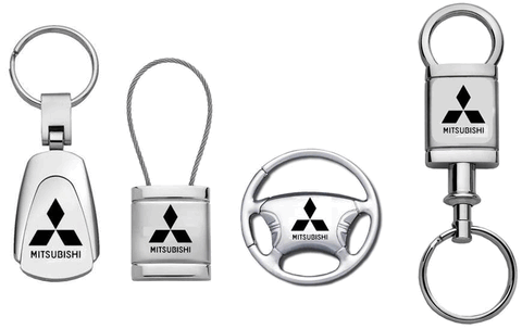 Mitsubishi Keychains - All Styles