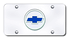 Chevy Logo License Plates (Vanity Tags) - Circle Logo with Blue Fill ...