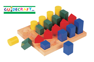 GUIDECRAFT COLORED GEO FORMS