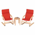 Guidecraft Kiddie Rocker Chair Set