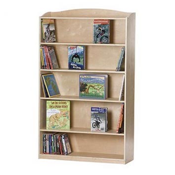 Guidecraft Sgl Side Bookcase-60"H
