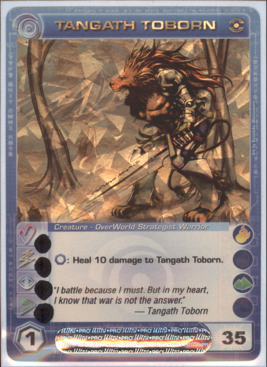 TANGATH TOBORN Chaotic SR Foil Card & Code MAX ENERGY STAT OF 35 Dawn ...