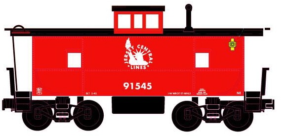 J.L. says...II received the CNJ caboose order. They bring back memories ...