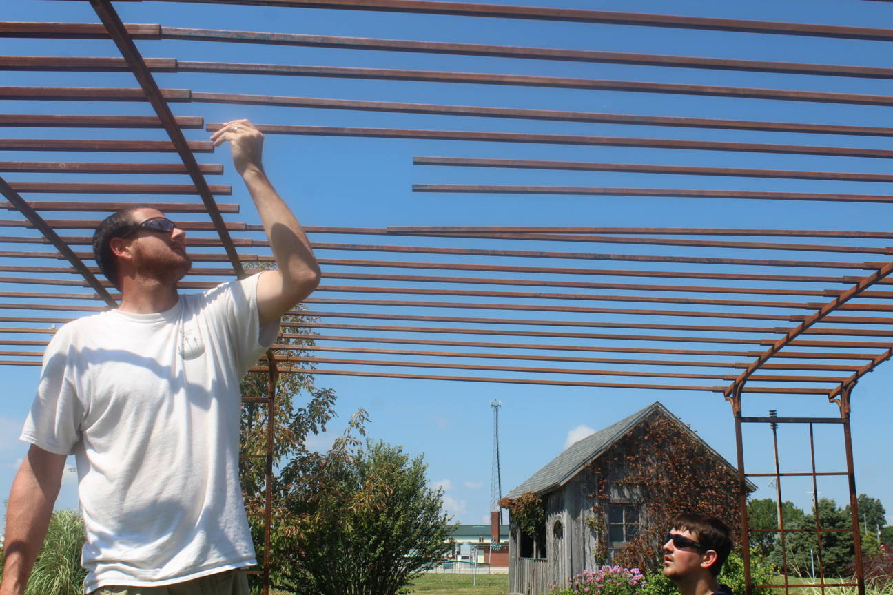 2 Arched Mission Gazebo / Pergola Yard Structure