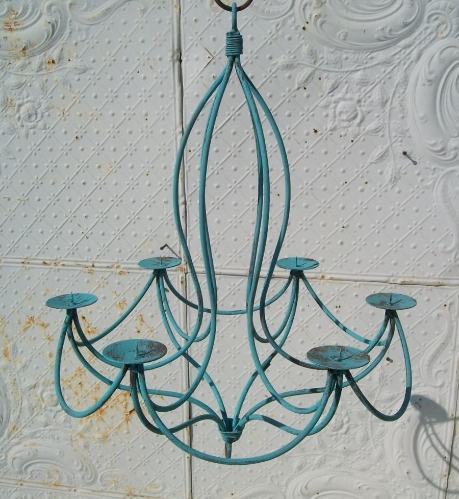 Hand Painted Vintage Color Choices for Wrought Iron
