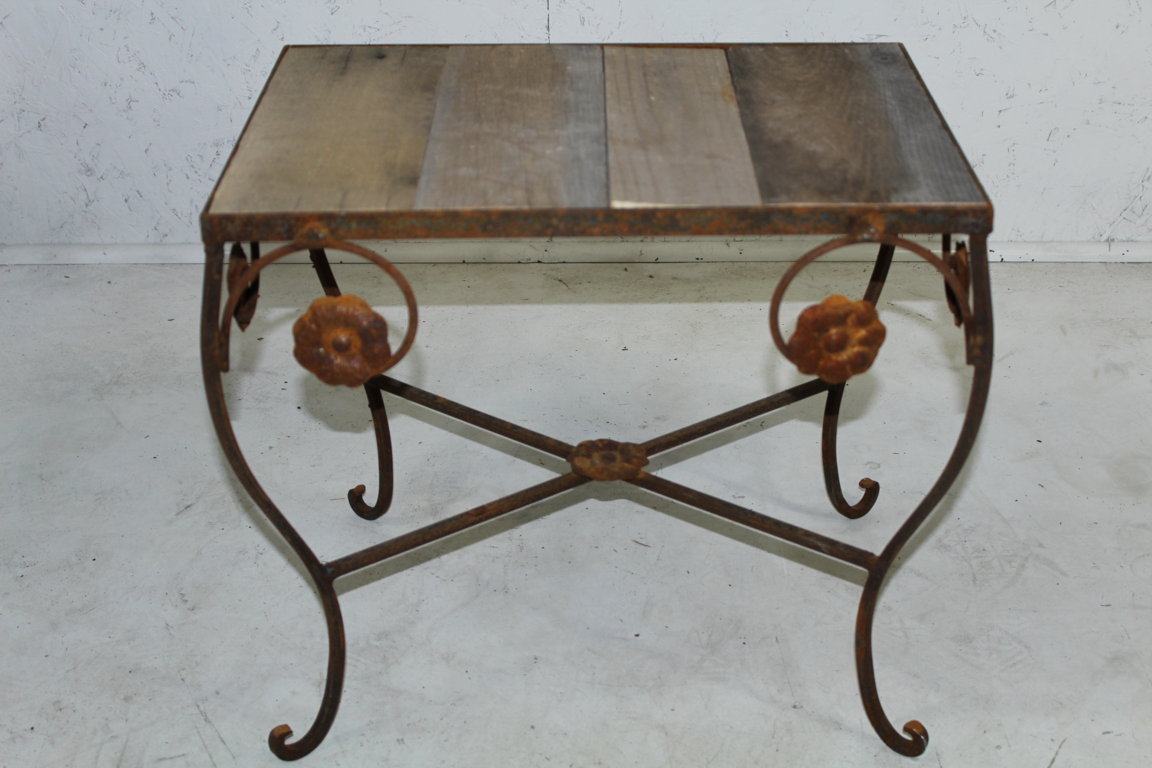 Wrought Iron Rectangle Table - Exterior and Outdoor Furniture