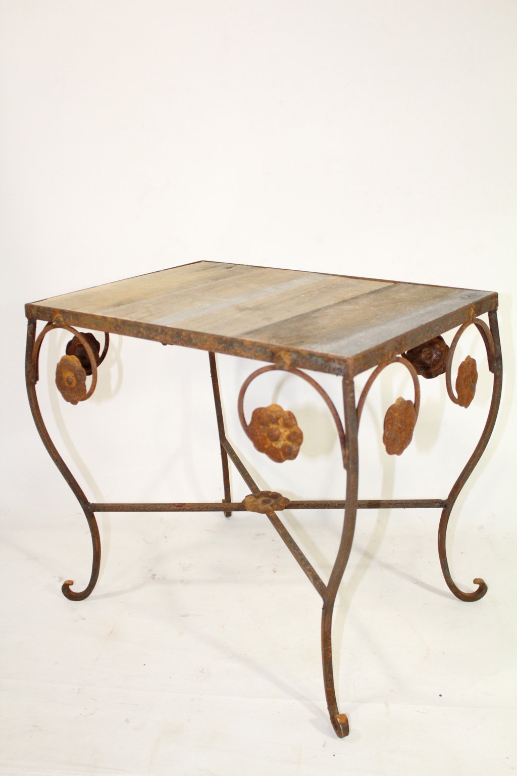Wrought Iron Rectangle Table - Exterior and Outdoor Furniture