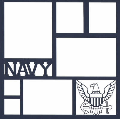 Navy Scrapbooking