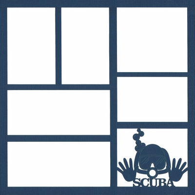 Scuba & Snorkeling Scrapbooking!