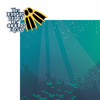 Scuba & Snorkeling Scrapbooking!