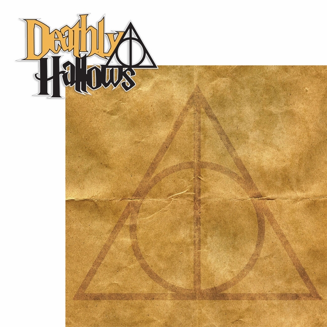 Wizarding World: Deathly Hallows 2 Piece Laser Die Cut Kit
