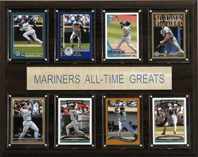 12"x15" Seattle Mariners All-Time Greats Plaque