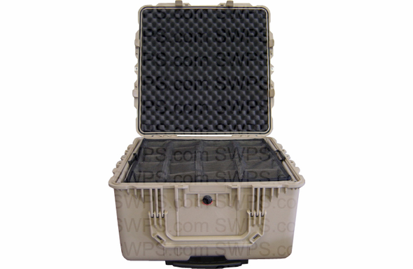 Pelican 1640 Case With Padded Dividers - TAN - 100 MOQ from SWPS.com