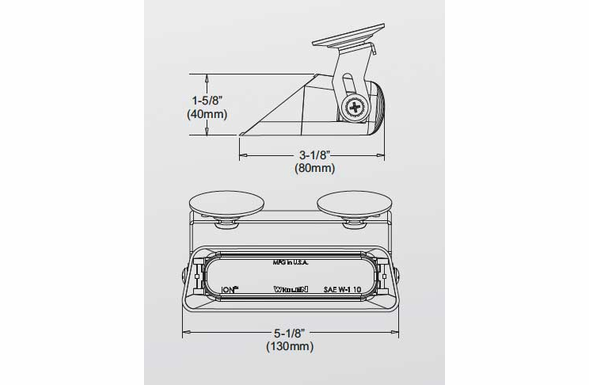 Whelen SpitFire Ion Super-LED Dash Light - SFION - Specify Color from ...