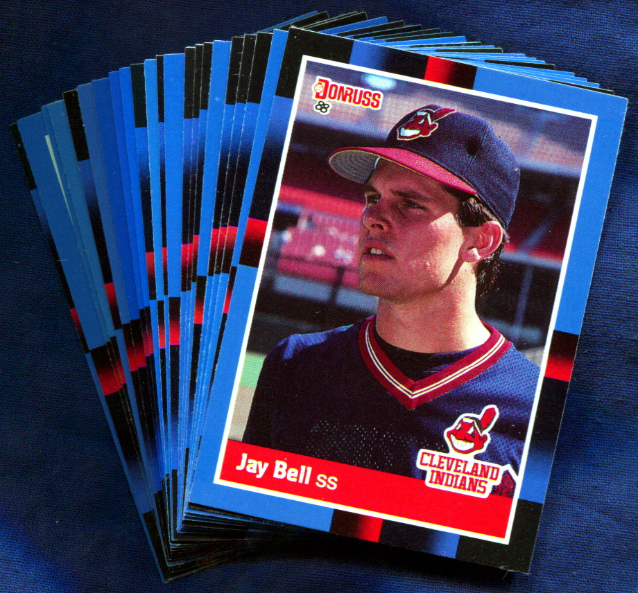 1988 Donruss Cleveland Indians Baseball Cards Team Set