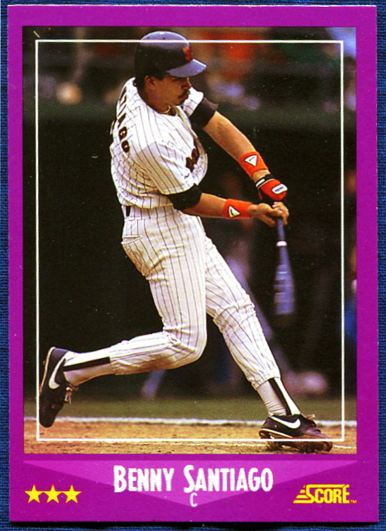 1988 Score San Diego Padres Baseball Cards Team Set