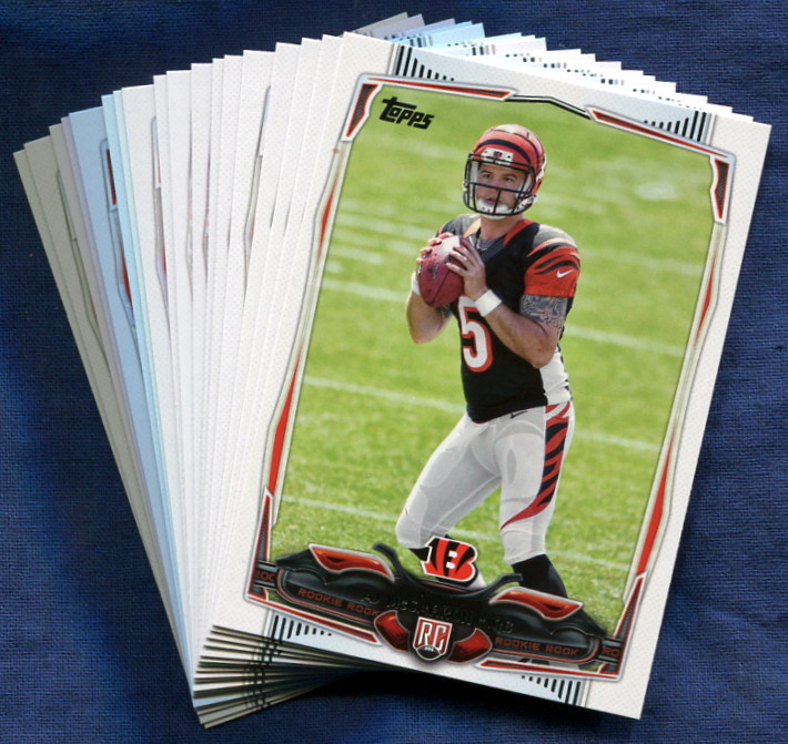 2014 Topps Cincinnati Bengals NFL Football Card Team Set