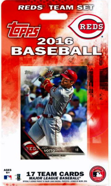 2016 Cincinnati Reds Topps MLB Factory Baseball Cards Team Set
