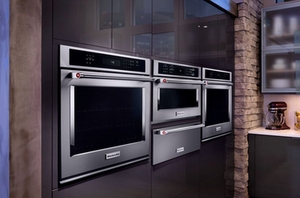 KMBP100ESS KitchenAid 30" Built In Microwave Oven with Convection ...