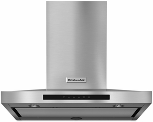 KVWB600DSS KitchenAid 30'' Wall-Mount 3-Speed Canopy Hood with 600 CFM ...