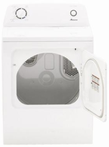NED4655EW Amana 29" 6.5 cu. ft. Electric Dryer with Automatic Dryness ...