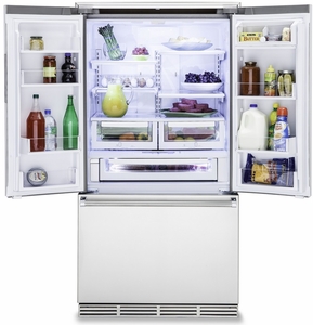 RVRF3361SS Viking 36" Counter Depth Freestanding French Door ...