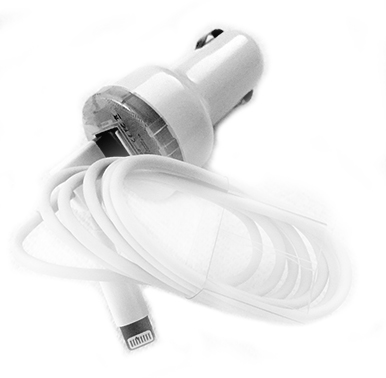 Apple iPhone SE Charger for the Car With Lightning USB Cable