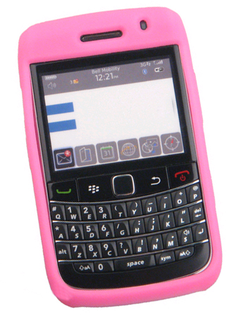 Blackberry Bold 9780 Pink Silicone Skin