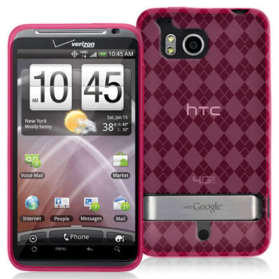 HTC Thunderbolt Pink Slim Design Case