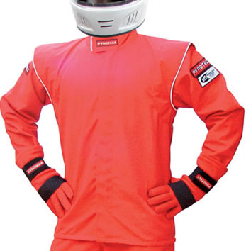 Pyrotect Fire Suit Jacket Only 1-Layer DX-1 Jr. Dragster SFI-1