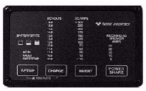 Xantrex Heart Freedom 12-25 Remote 12 V Remote Panel with 25Ft Of Cable ...