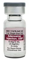 Adenosine Antiarrhythmic Agent 3 mg / mL Intravenous Injection Single ...